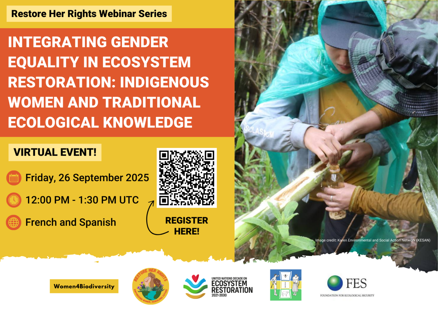 Restore Her Rights Webinar 5: Integrating Gender Equality in Ecosystem ...